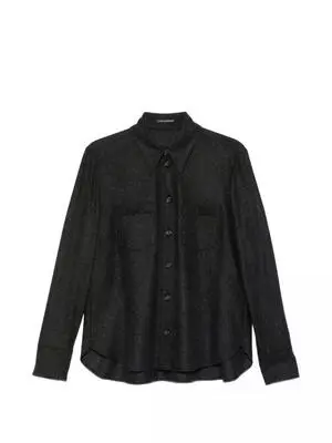 LUISA CERANO Flannel Shirt Jacket