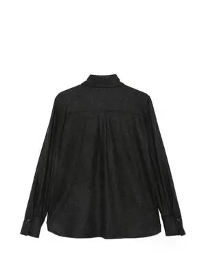 LUISA CERANO Flannel Shirt Jacket