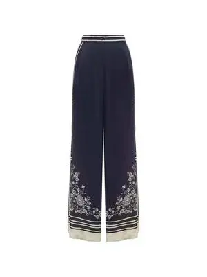 ALEMAIS Banderra Silk Pants