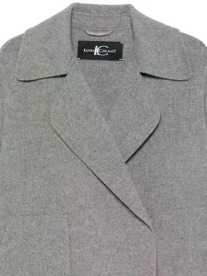 LUISA CERANO Double-faced Coat With Notched Lapel