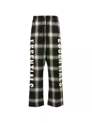 Fear Of God Plaid-check Flannel Trousers