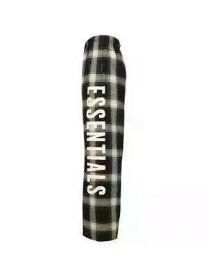 Fear Of God Plaid-check Flannel Trousers