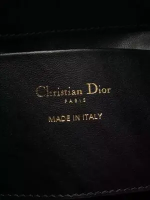 Dior Small Tojours Macro Cannage Tote Bag - Black