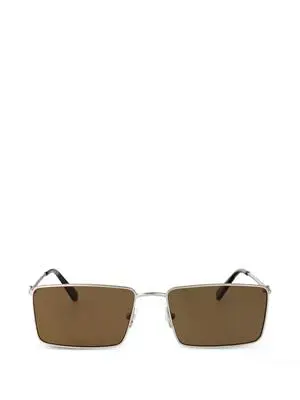 Lacoste Rectangle-frame Sunglasses - Silver
