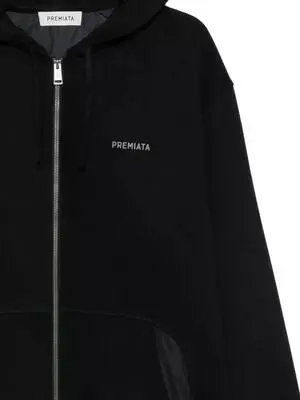 Premiata Logo-print Zip-up Hoodie