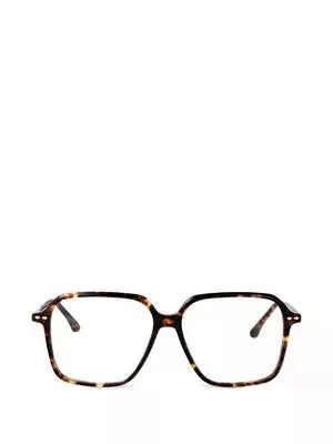 Isabel Marant Geometric Glasses - Brown