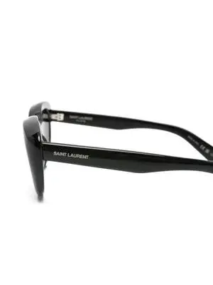 Saint Laurent Logo Detail Sunglasses