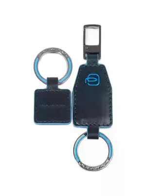 PIQUADRO Divisible Leather Keyring