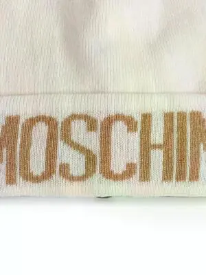 Moschino Logo-intarsia Beanie Hat