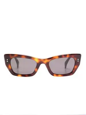 Kenzo Tortoiseshell Cat-eye Frame Sunglasses - Brown