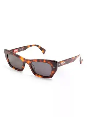 Kenzo Tortoiseshell Cat-eye Frame Sunglasses