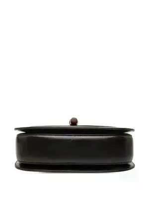 Gucci 20th Century Calfskin Bamboo Night Satchel - Black