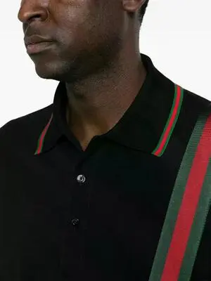 Gucci Cotton Jersey Piquet Polo Shirt