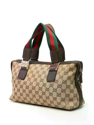 Gucci Gg Canvas Web Pop Handbag