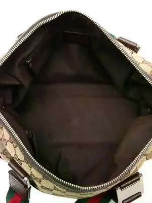Gucci Gg Canvas Web Pop Handbag