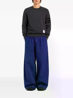 Thom Browne 4-bar Loopback Cotton Sweatshirt