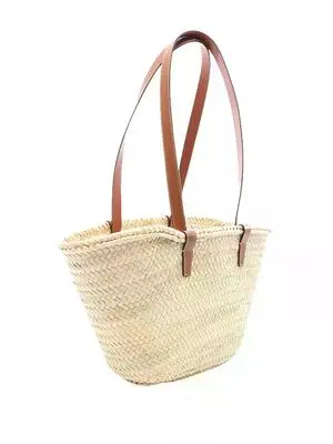 Celine 2000-2026 Medium Raffia Classic Panier Tote Bag