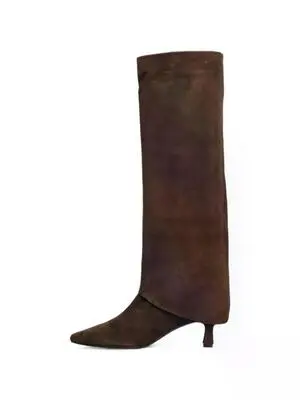 THE SELLER Fold-over Pointed-toe Boots