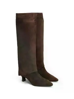 THE SELLER Fold-over Pointed-toe Boots