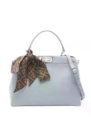 Fendi Peekaboo Shoulder Bag - Blue