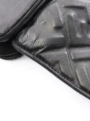 Fendi 2000s Ff Embossed Belt Bag
