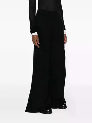 Rick Owens Ribbed-waist Trousers