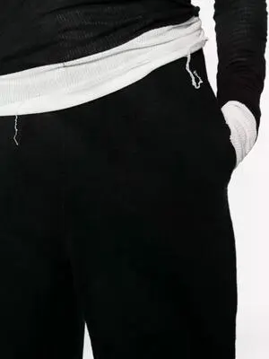 Rick Owens Ribbed-waist Trousers