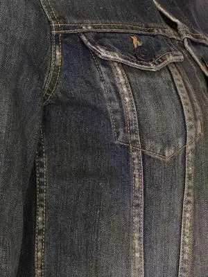 Balenciaga Lace-up Denim Jacket