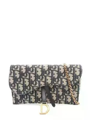 Dior 2010s Saddle Oblique Cross Body Bag