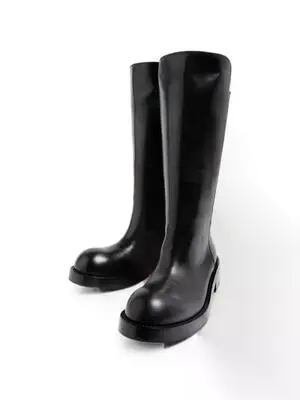 ANN DEMEULEMEESTER Leather Pull-on Boots