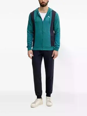 PUMA Colour-block Logo-print Hoodie