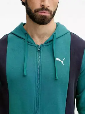 PUMA Colour-block Logo-print Hoodie