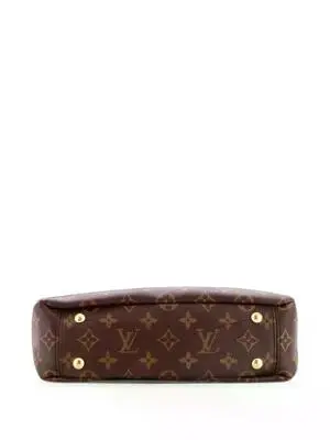 LOUIS VUITTON Pallas Tote Monogram Canvas Shoulder Bag - Brown