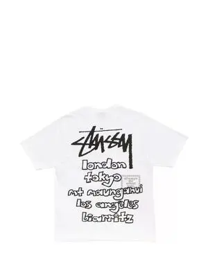 StÜssy X Always World Tour T-shirt - White
