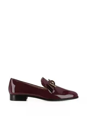 TOD'S Patent T-bar Loafers