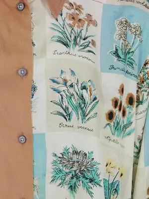 Paul Smith Floral Scarf Print Viscose Shirt
