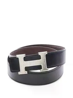 Hermès Constance Reversible Belt - Black