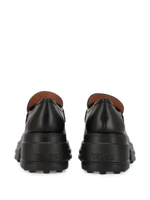 TOD'S T-chain Chunky Leather Loafers