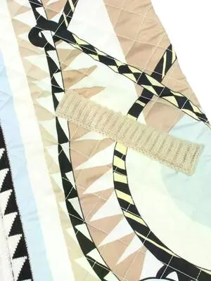 Hermès 2010s Scarf-print Down Gilet
