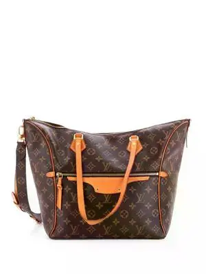 LOUIS VUITTON Monogram Canvas Mm Tournelle Tote Bag