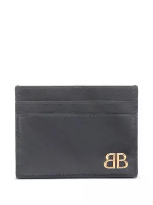 Balenciaga Monaco Logo-plaque Card Case