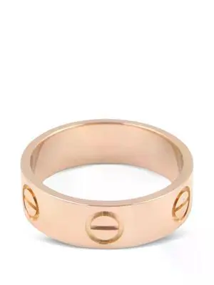 Cartier 18k Rose Gold Love Ring - Pink