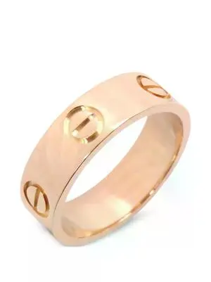 Cartier 18k Rose Gold Love Ring - Pink