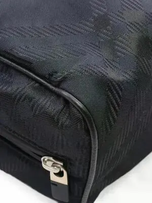 Burberry 2010s Check Jacquard Crossbody Bag