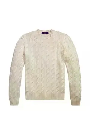 Ralph Lauren Purple Label Cable-knit Sweater