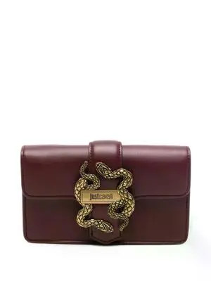 Just Cavalli Snake-plaque Cross Body Bag