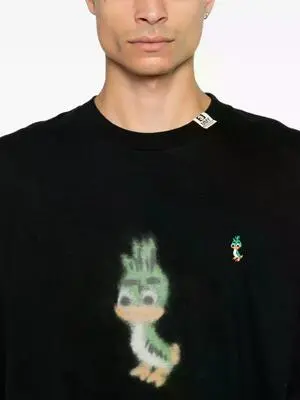 Mihara Yasuhiro Leon-print T-shirt