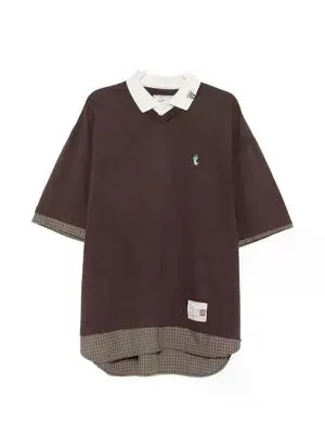 Mihara Yasuhiro Triple-layered Duck-embroidered T-shirt