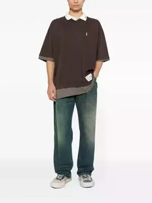 Mihara Yasuhiro Triple-layered Duck-embroidered T-shirt