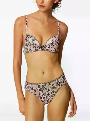 TWINSET Floral-print Push-up Bra